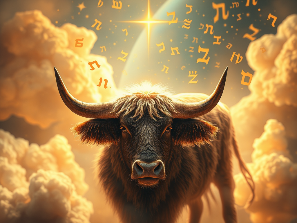the Ox – Touching Heaven’s Language – yhebrew.com……. 'Hand of יהוה ...
